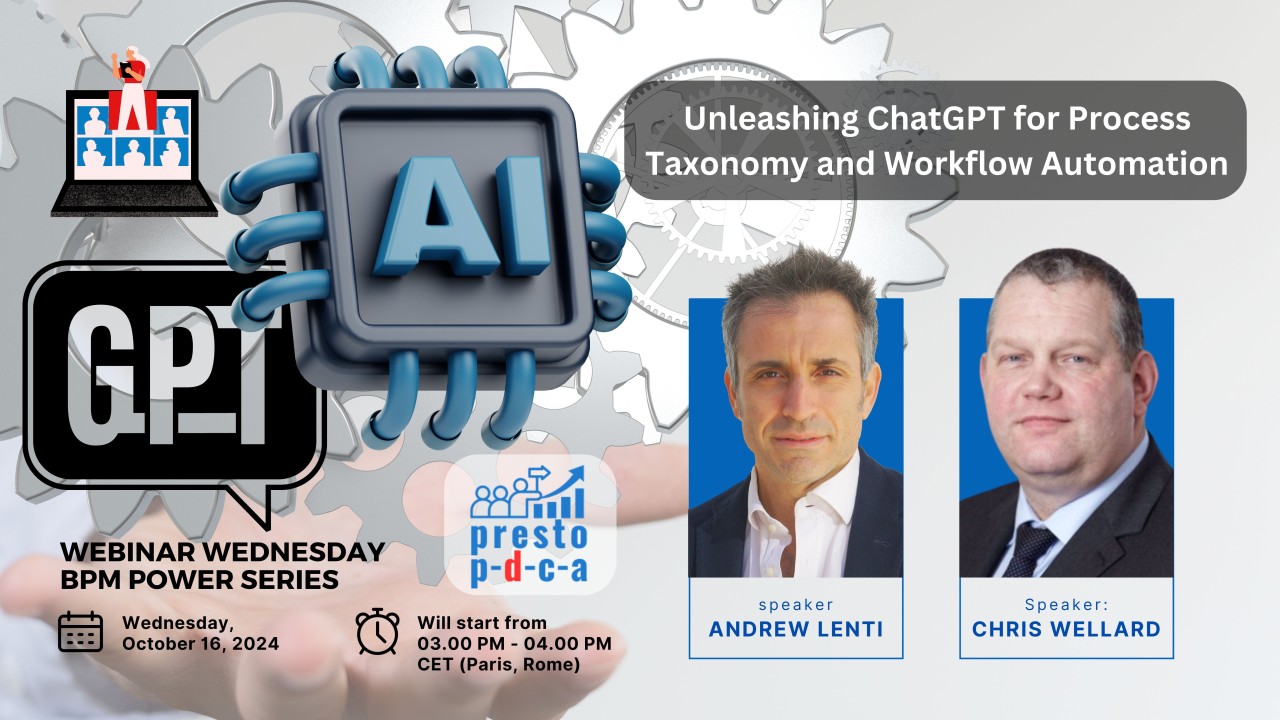 Unleashing ChatGPT for Process Taxonomy and Workflow Automation - How ... Unleashing ChatGPT for Process Taxonomy and Workflow Automation - How ...