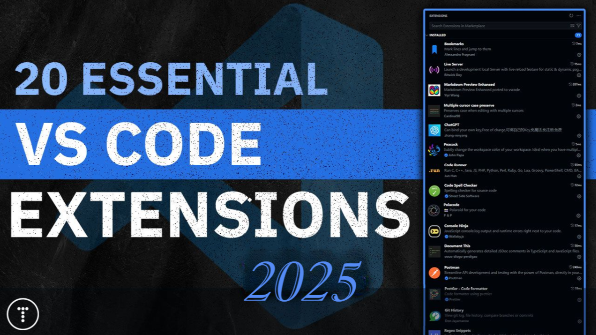 20 Must-Have VS Code Extensions for Web Developers 馃殌馃捇 20 Must-Have VS Code Extensions for Web Developers 馃殌馃捇