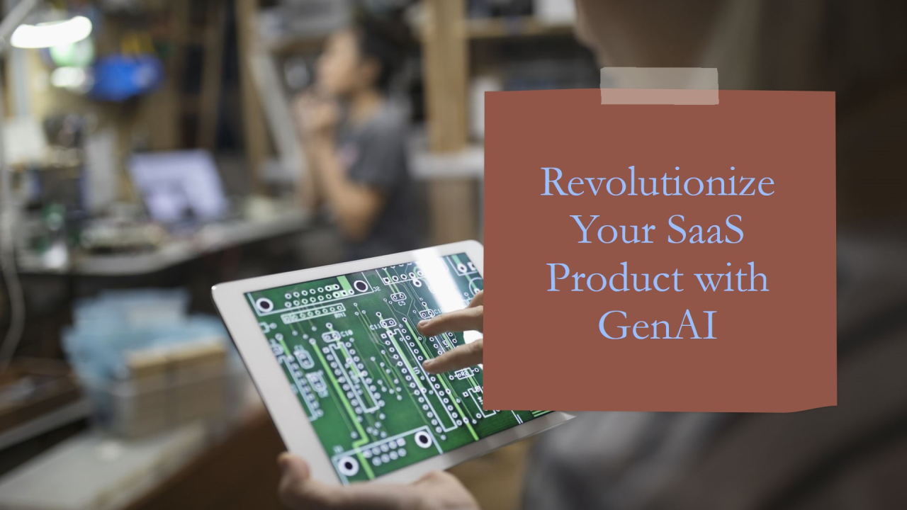 Revolutionizing SaaS with Generative AI: Enhancing User Experiences and ... Revolutionizing SaaS with Generative AI: Enhancing User Experiences and ...