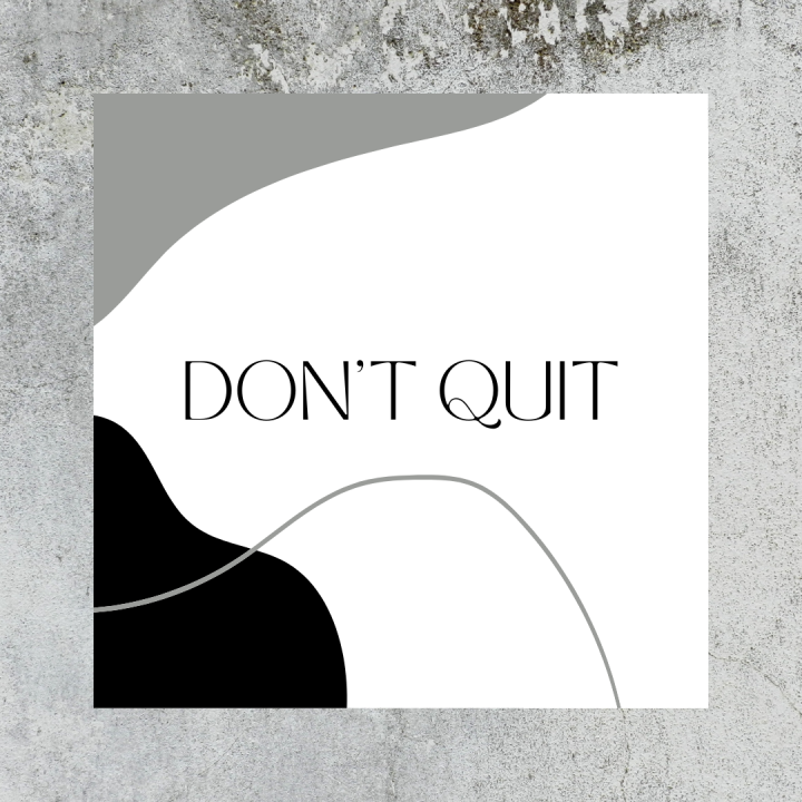 Don't quit by John Greenleaf Whittier Don't quit by John Greenleaf Whittier