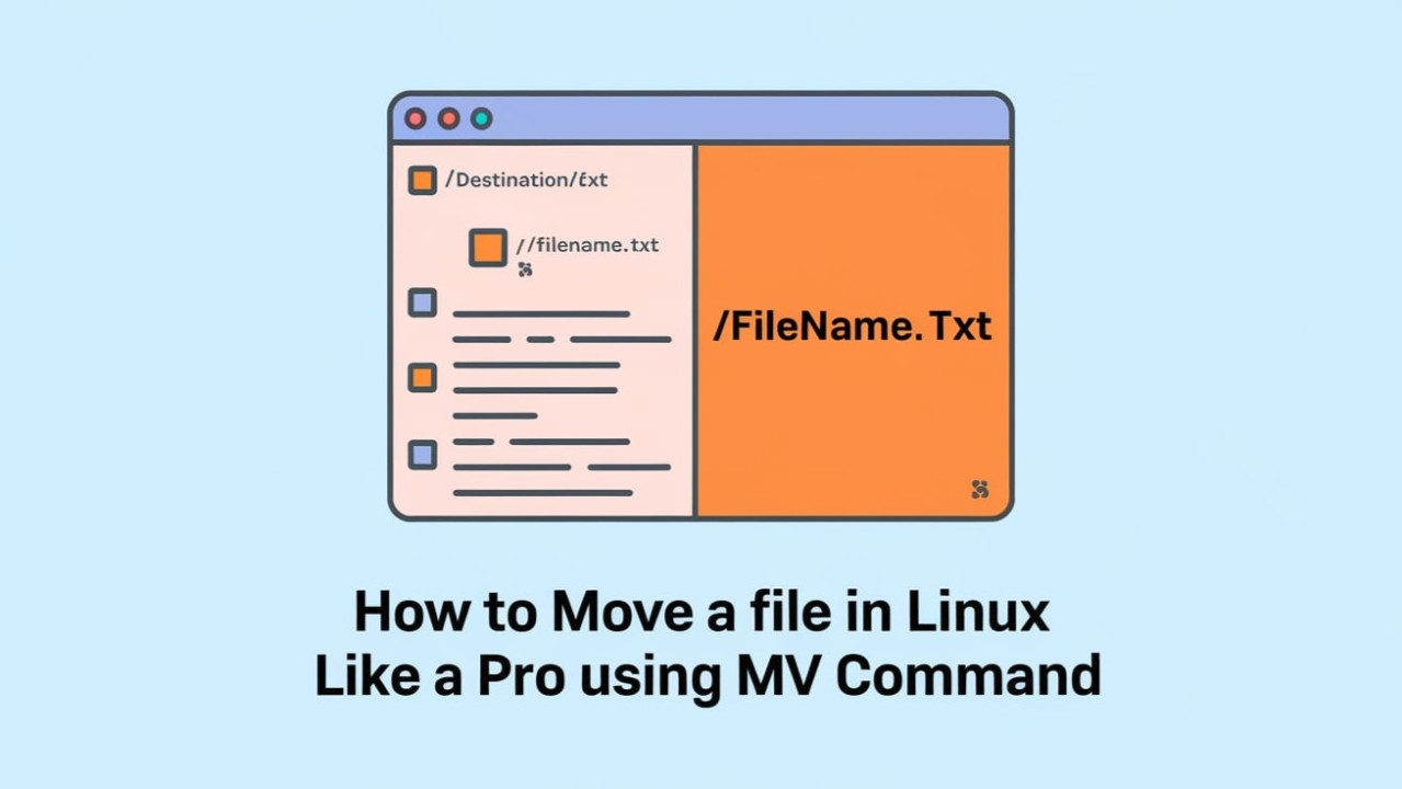 Linux mv Command: Move and Rename Files Like a Pro Linux mv Command: Move and Rename Files Like a Pro