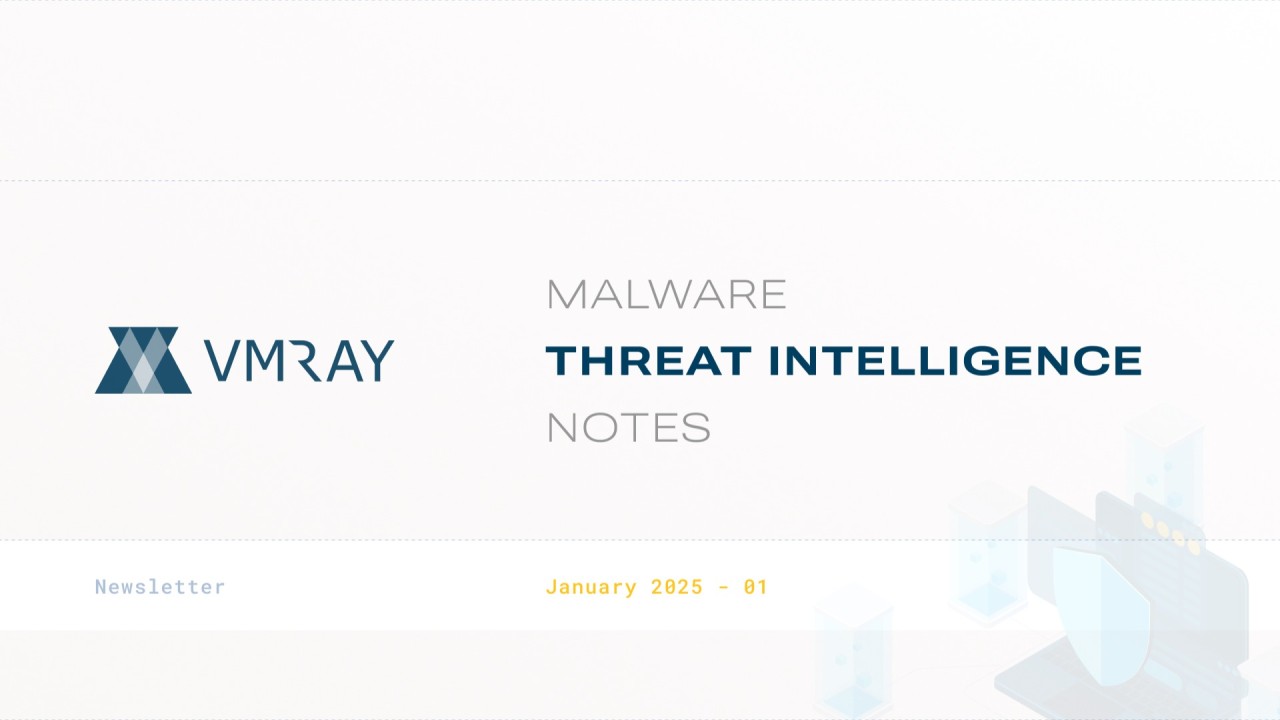 Malware Threat Intelligence Notes - Jan 25 Malware Threat Intelligence Notes - Jan 25