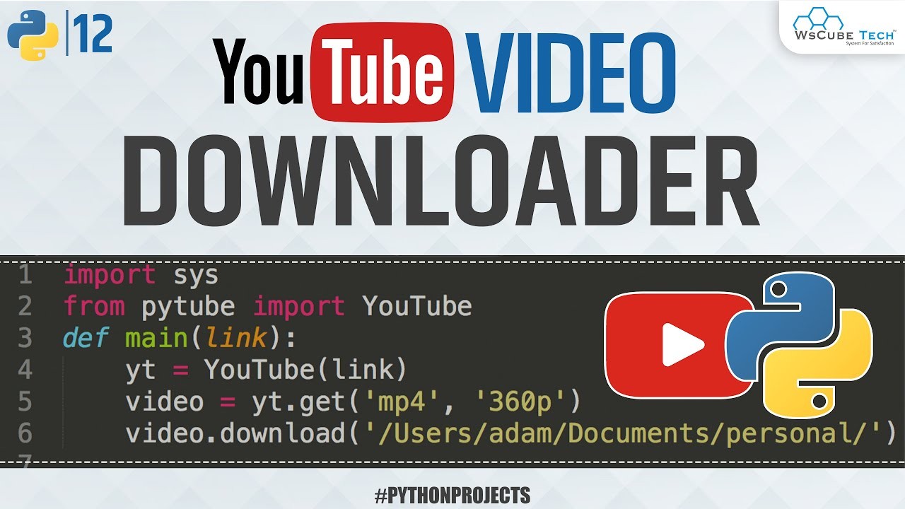 Creating YouTube Downloader With Python Programming Creating YouTube Downloader With Python Programming