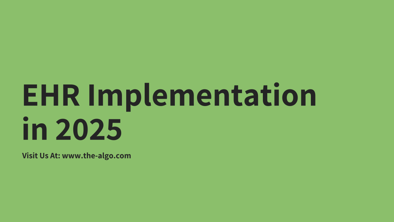EHR Implementation in 2025: Cost, Challenges, Benefits, and Trends Revealed EHR Implementation in 2025: Cost, Challenges, Benefits, and Trends Revealed