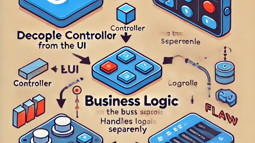 The Importance of Decoupling Controllers from the UI in Flutter The Importance of Decoupling Controllers from the UI in Flutter