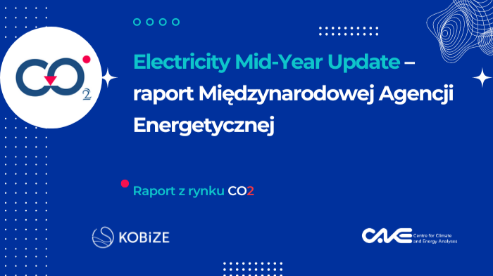 Electricity Mid-Year Update – raport Międzynarodowej Agencji Energetycznej Electricity Mid-Year Update – raport Międzynarodowej Agencji Energetycznej