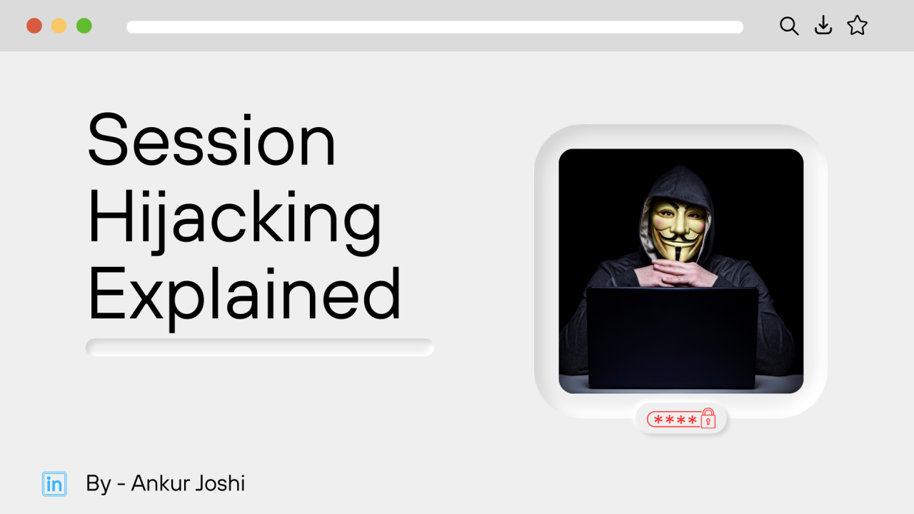Session Hijacking Explained Session Hijacking Explained