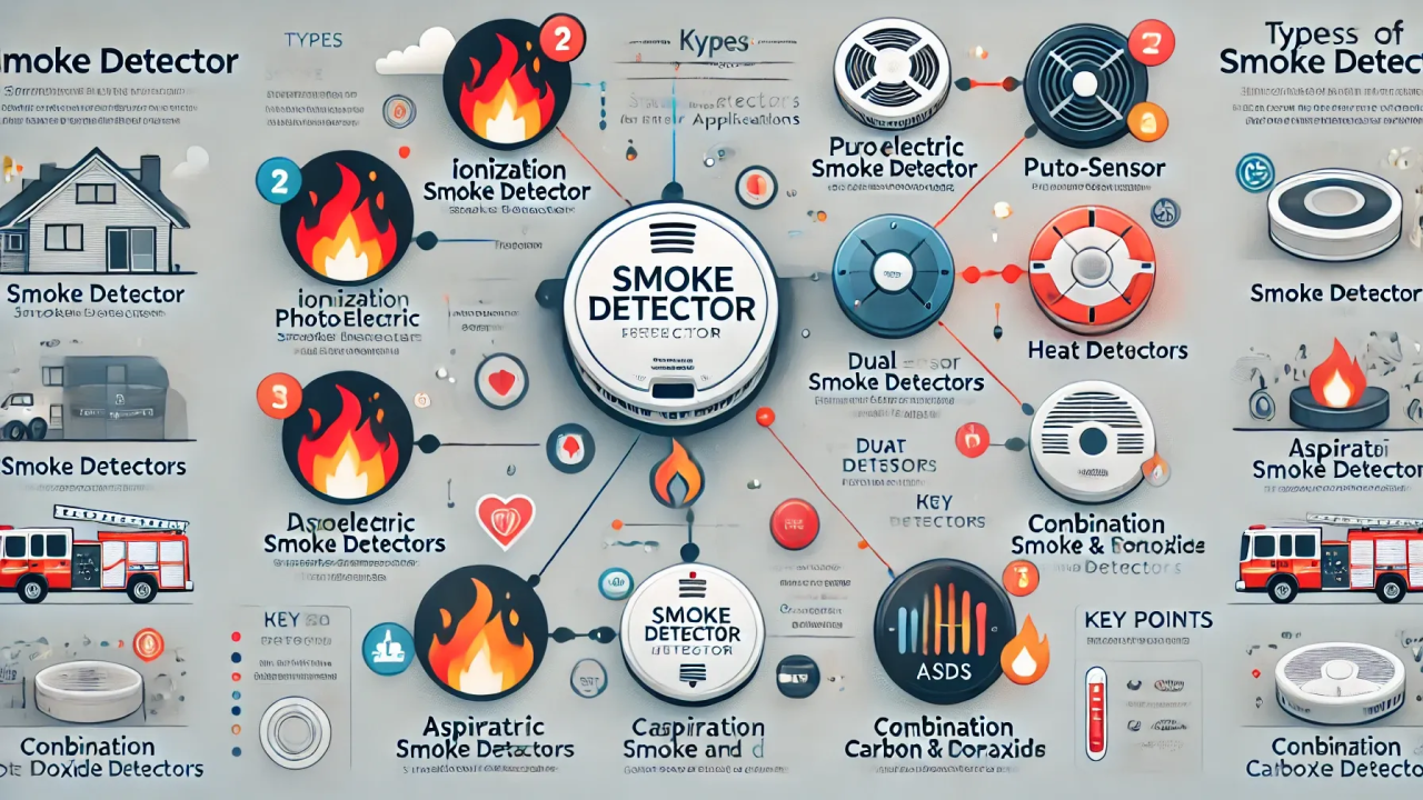 Understanding the Different Types of Smoke Detectors and Their Applications Understanding the Different Types of Smoke Detectors and Their Applications