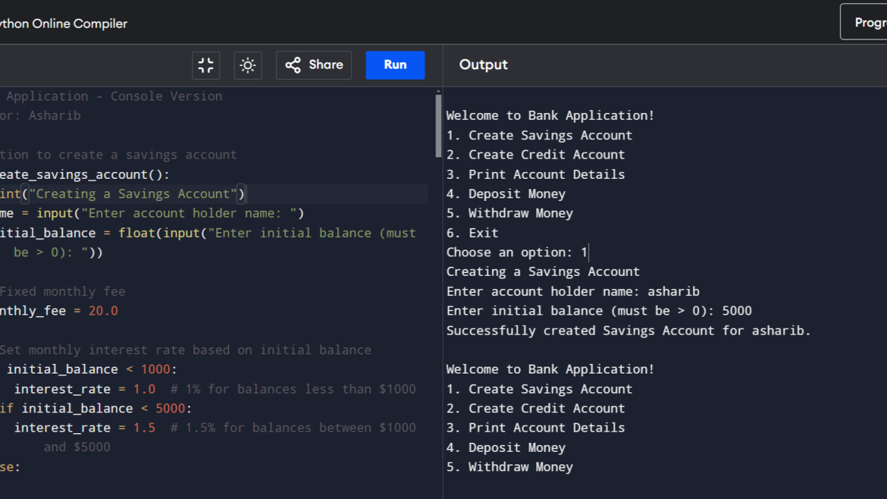 Assignment – Programming in Python ICT-100 @ Murdoch Assignment – Programming in Python ICT-100 @ Murdoch