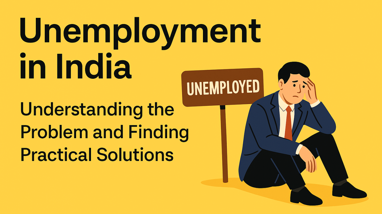 Understanding Unemployment in India: Causes, Solutions & Earning ... Understanding Unemployment in India: Causes, Solutions & Earning ...