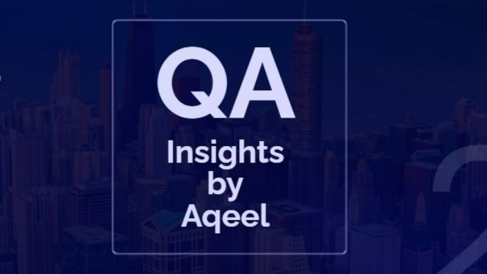 QA Insights by Aqeel: Automate Intelligently - Best Practices for QA ... QA Insights by Aqeel: Automate Intelligently - Best Practices for QA ...