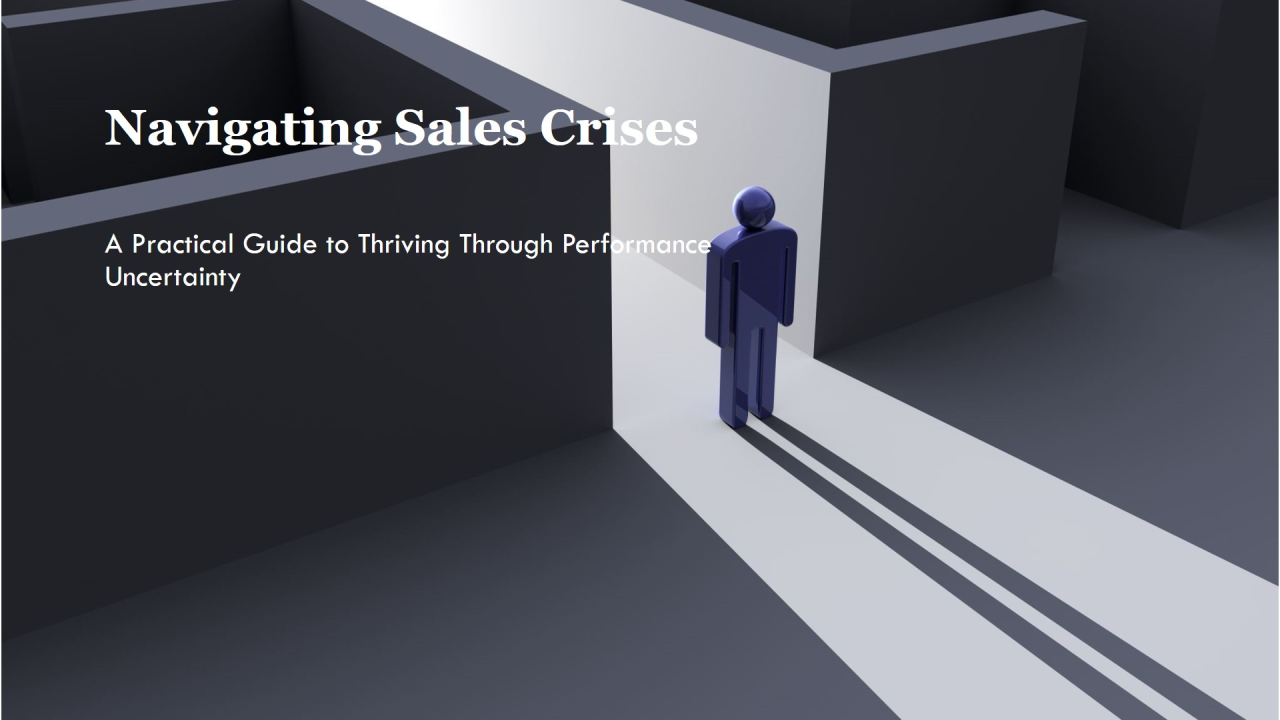 Navigating Sales Crises: A Practical Guide to Thriving Through ... Navigating Sales Crises: A Practical Guide to Thriving Through ...