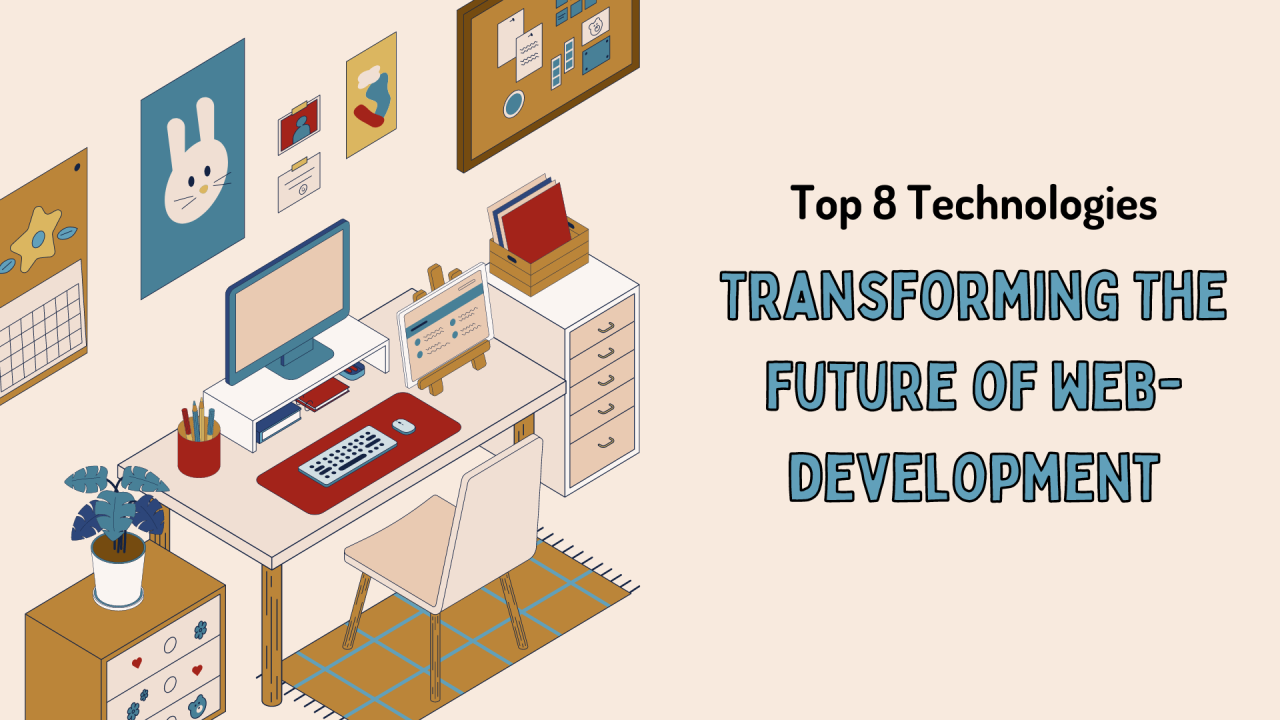 Top 8 Technologies Transforming the Future of Web Developmen Top 8 Technologies Transforming the Future of Web Developmen