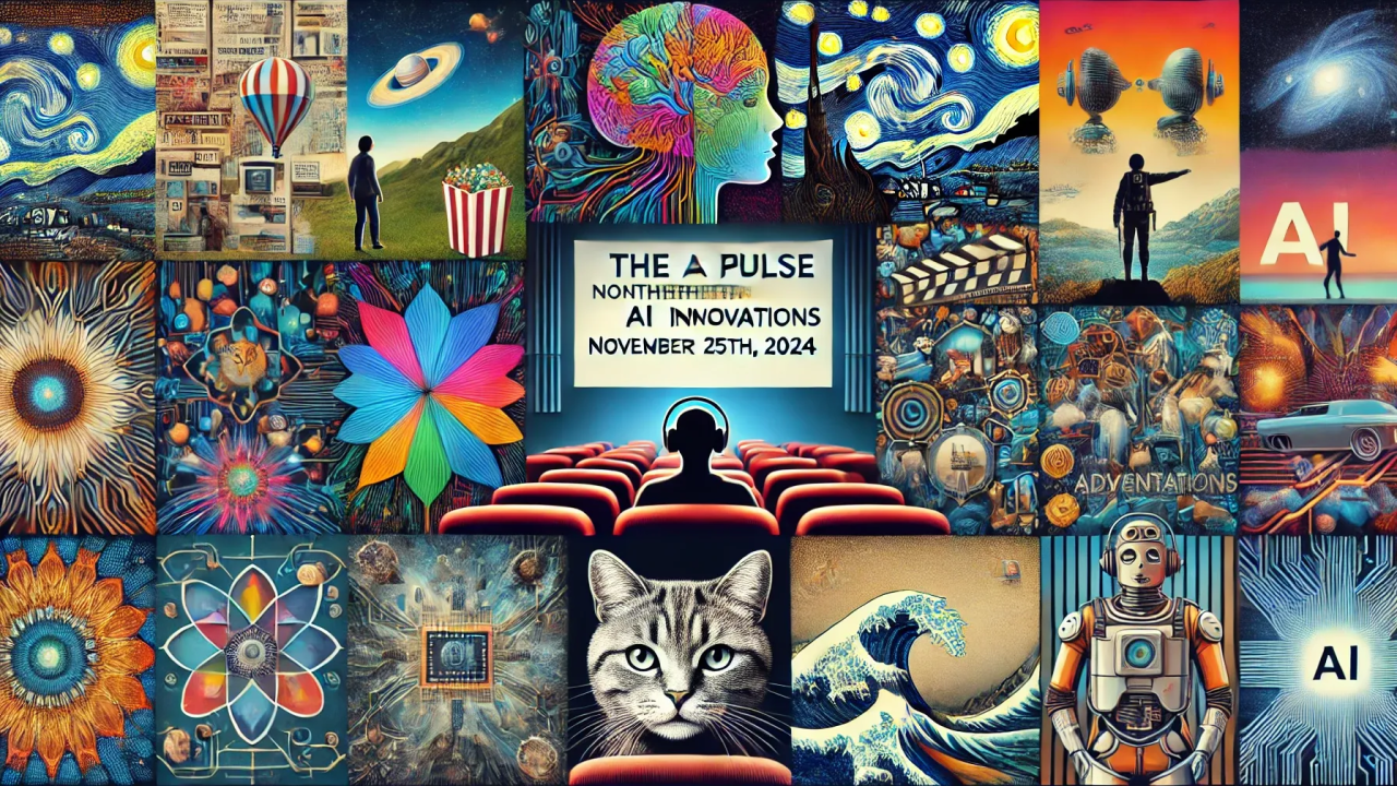 The AI Pulse: Noteworthy AI Innovations – November 25th, 2024 The AI Pulse: Noteworthy AI Innovations – November 25th, 2024