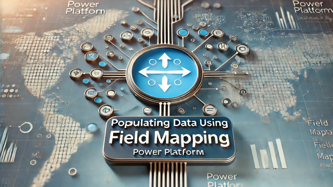 How to Populate Data from One Entity to another using Field Mapping How to Populate Data from One Entity to another using Field Mapping