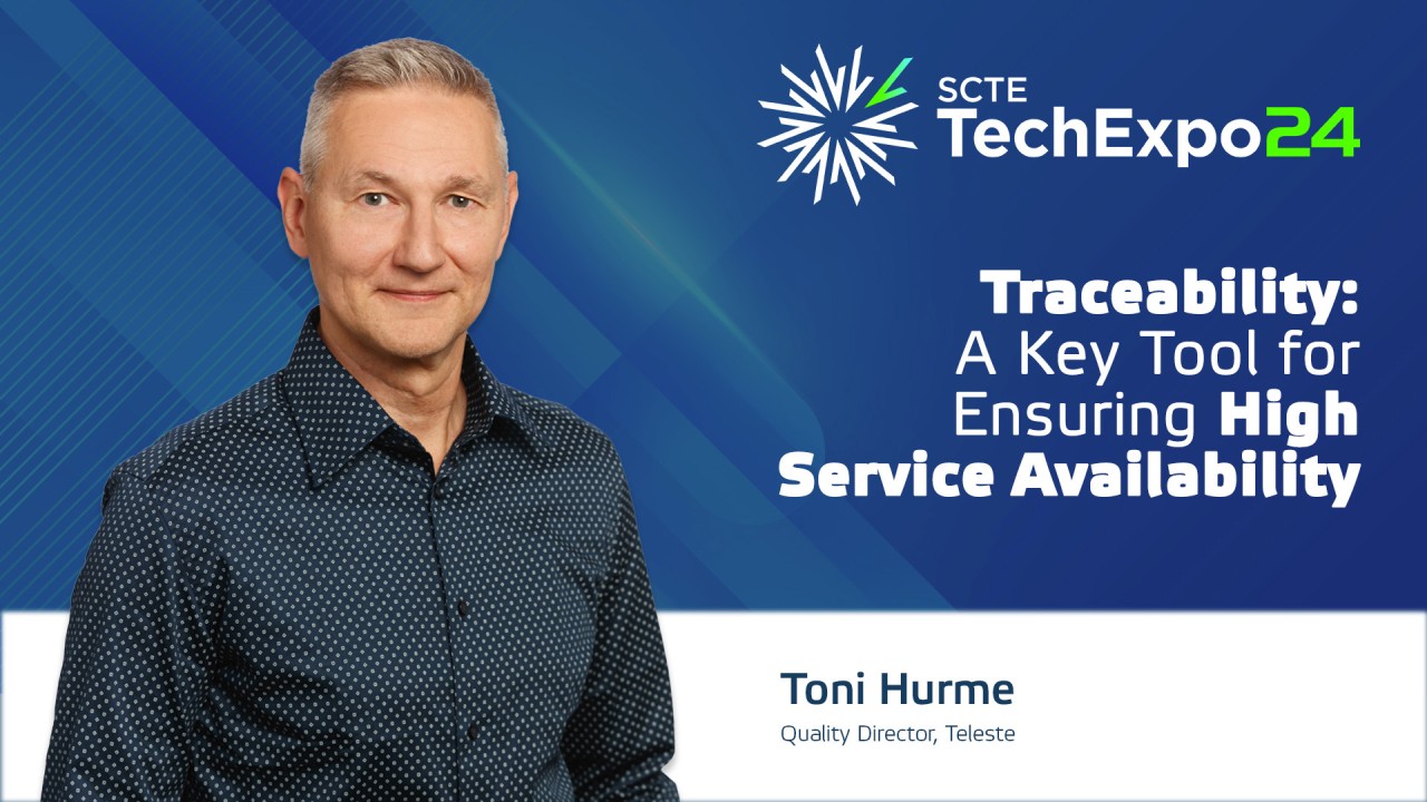 Traceability: A Key Tool for Ensuring High Service Availability Traceability: A Key Tool for Ensuring High Service Availability