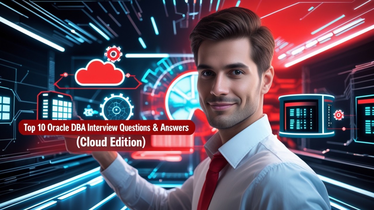🔹 Oracle DBA Interview Questions & Answers (Cloud-Focused) 🔹 🔹 Oracle DBA Interview Questions & Answers (Cloud-Focused) 🔹