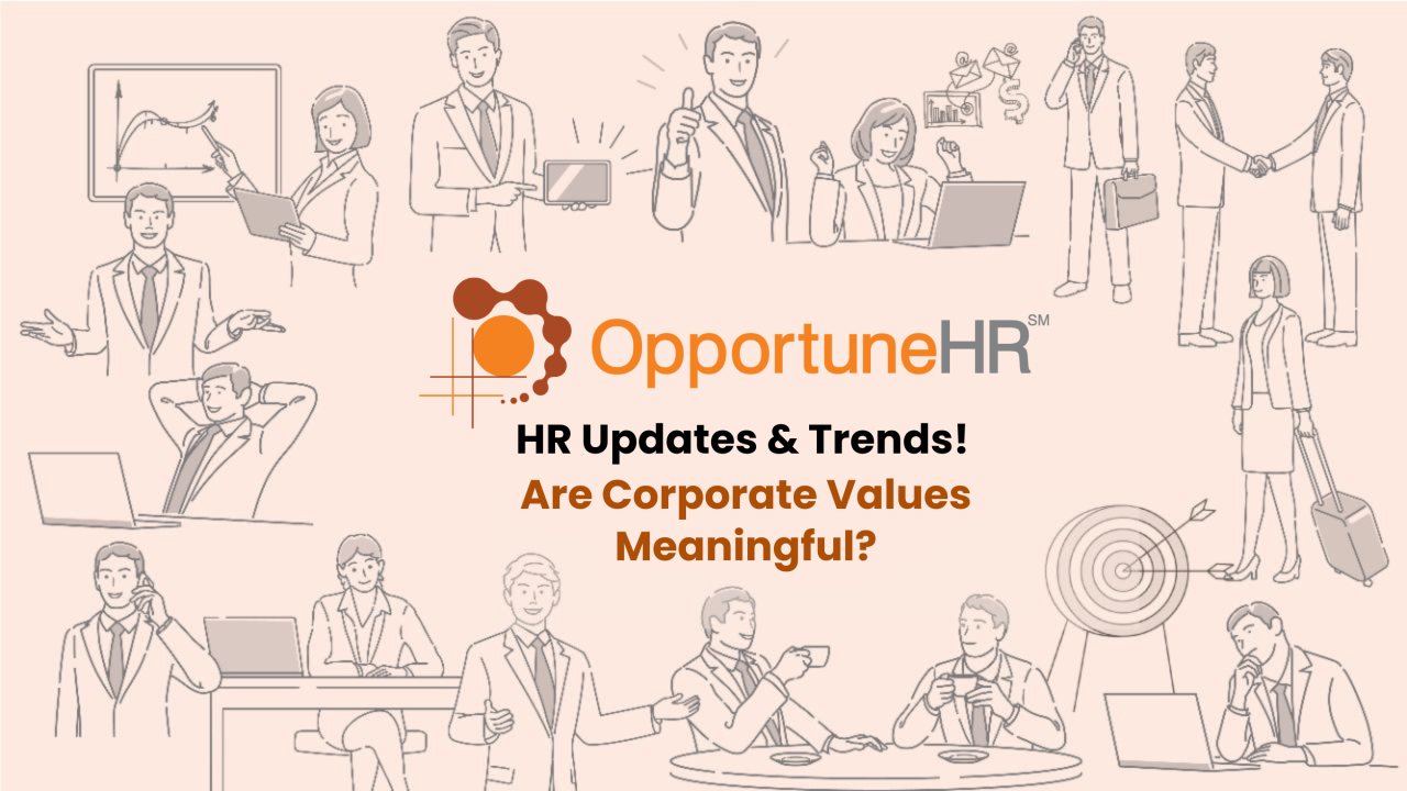 Are Corporate Values Meaningful? Are Corporate Values Meaningful?