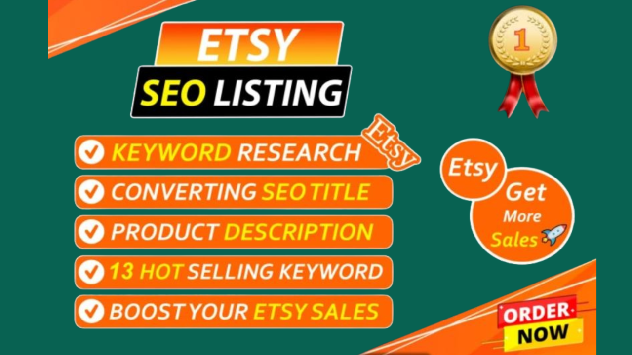 Optimizing Your Etsy SEO Listing: Title, Description, and Tags Optimizing Your Etsy SEO Listing: Title, Description, and Tags