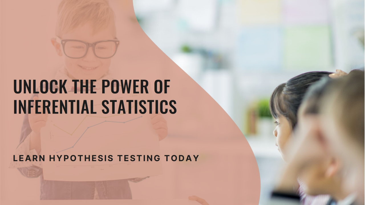 Unlocking Inferential Statistics and Hypothesis Testing Unlocking Inferential Statistics and Hypothesis Testing