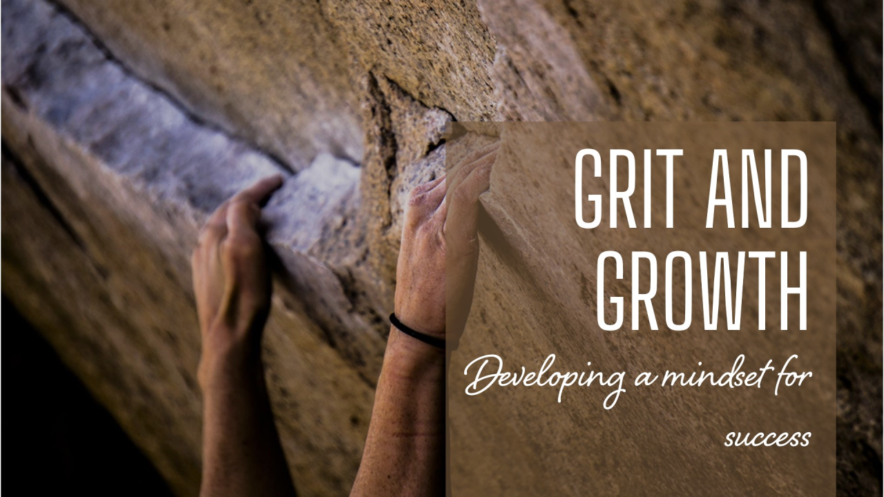 Grit and Growth mindset Grit and Growth mindset