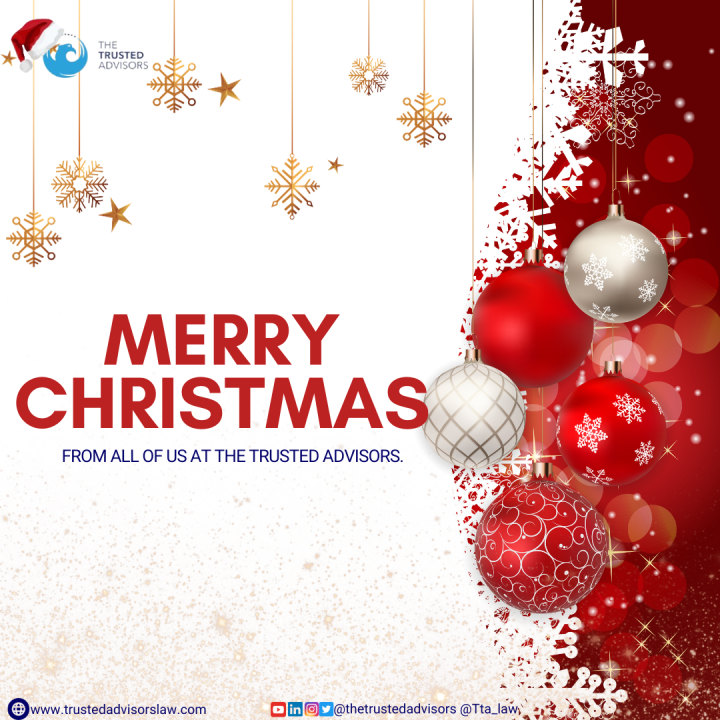 Merry Christmas from The Trusted Advisors Merry Christmas from The Trusted Advisors