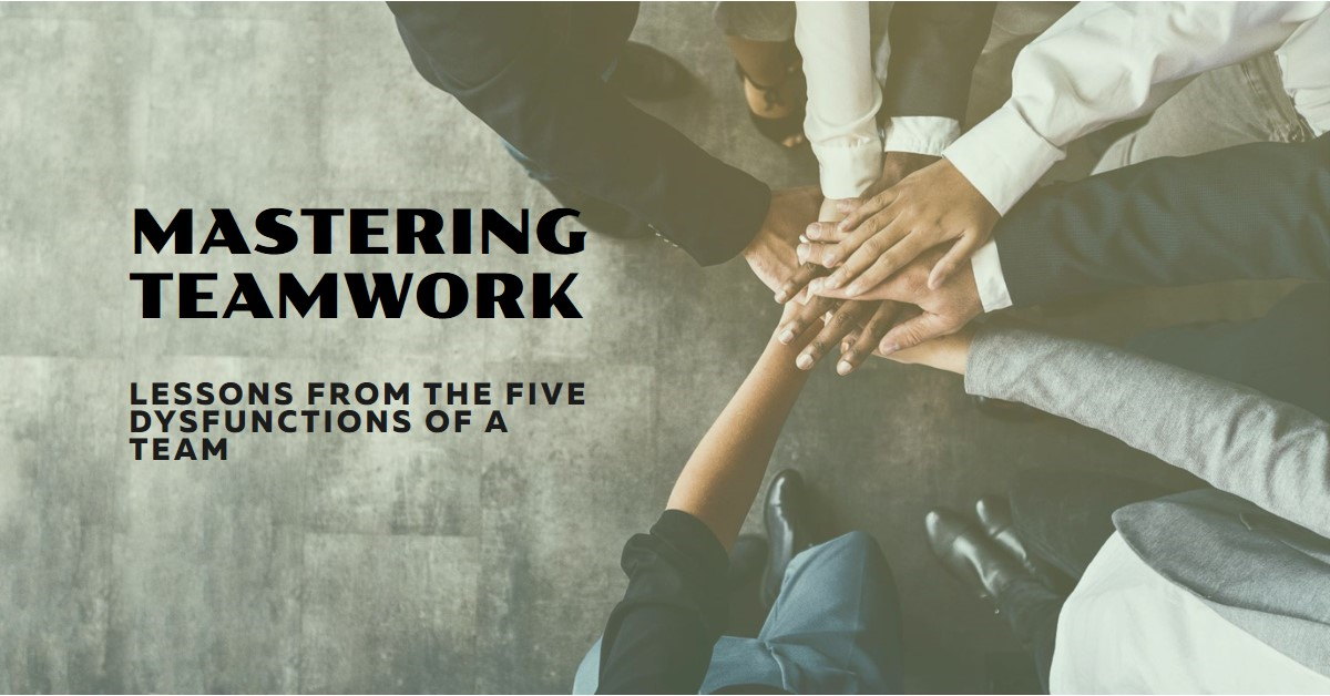 The 5 Teamwork Roadblocks and How to Eliminate Them The 5 Teamwork Roadblocks and How to Eliminate Them