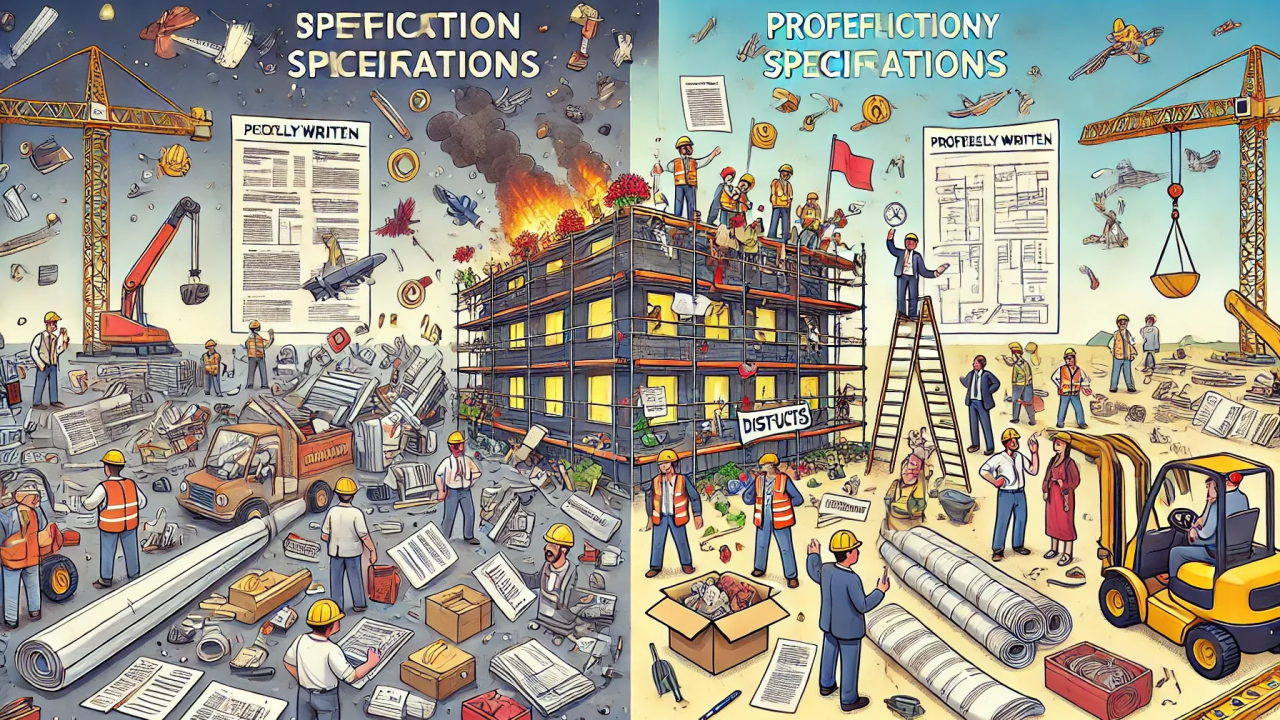 THE CRITICAL ROLE OF PROFESSIONAL SPECIFICATION WRITERS: AVOIDING THE ... THE CRITICAL ROLE OF PROFESSIONAL SPECIFICATION WRITERS: AVOIDING THE ...