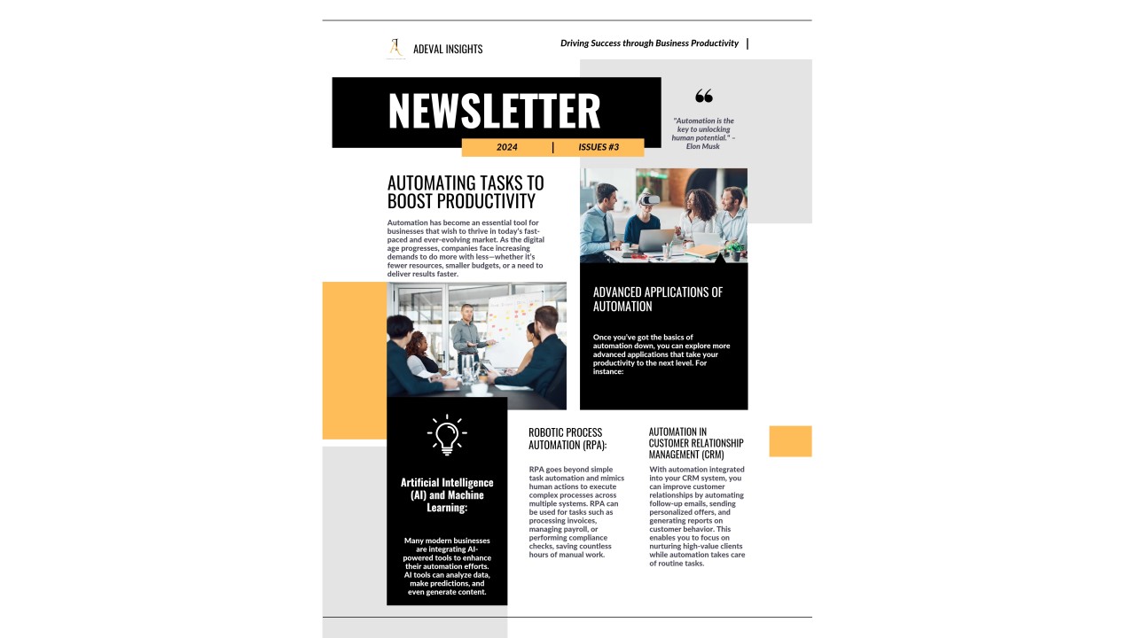 Spotlight Feature: Automating Tasks to Boost Productivity Spotlight Feature: Automating Tasks to Boost Productivity