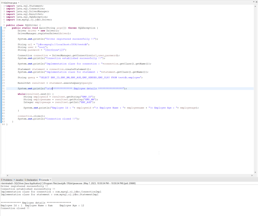 Relating JAVA JDBC API to Core Java Relating JAVA JDBC API to Core Java