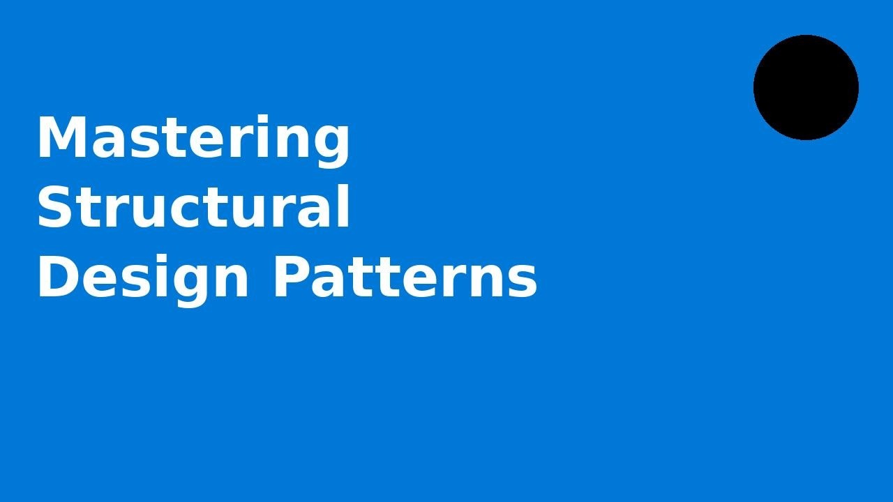 🔧 Structural Design Patterns in Java 🔧 Structural Design Patterns in Java