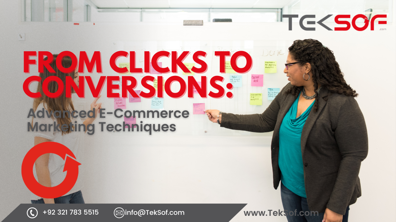 From Clicks to Conversions: Advanced E-Commerce Marketing Techniques From Clicks to Conversions: Advanced E-Commerce Marketing Techniques