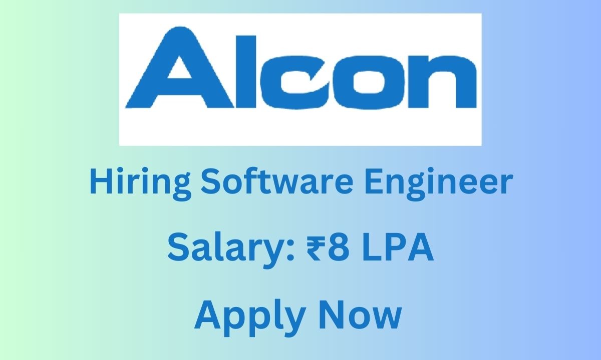 Alcon Hiring For Software Engineer | Freshers | Apply Now | Akanksha Gupta Alcon Hiring For Software Engineer | Freshers | Apply Now | Akanksha Gupta