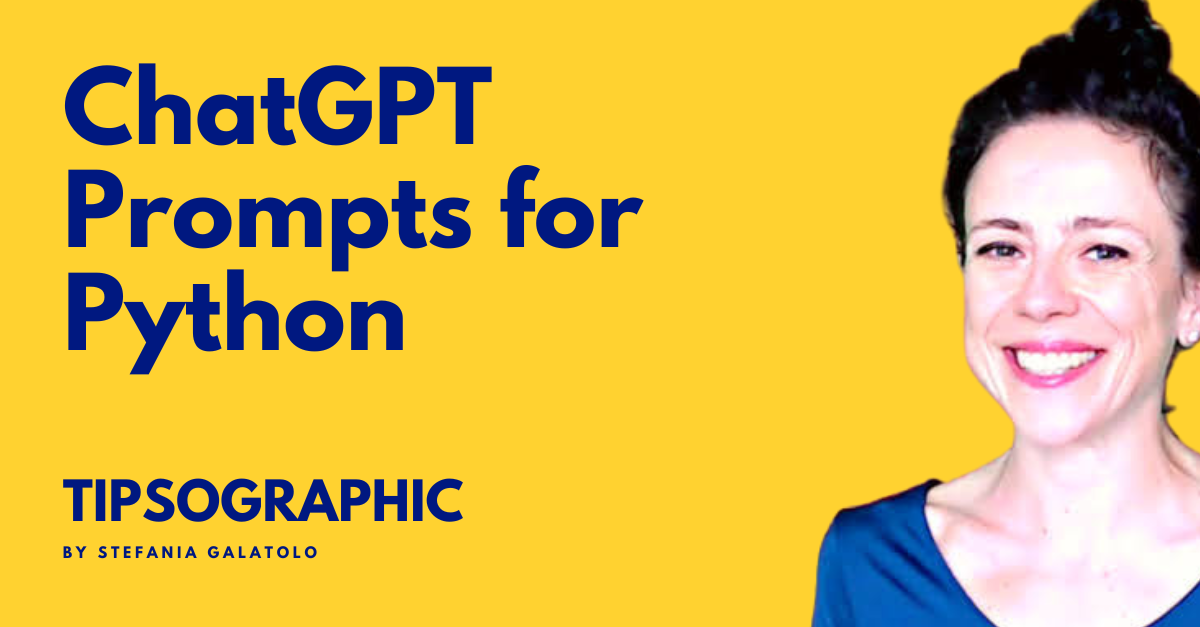 Supercharge Your Python Programming with These Must-Try ChatGPT Prompts Supercharge Your Python Programming with These Must-Try ChatGPT Prompts