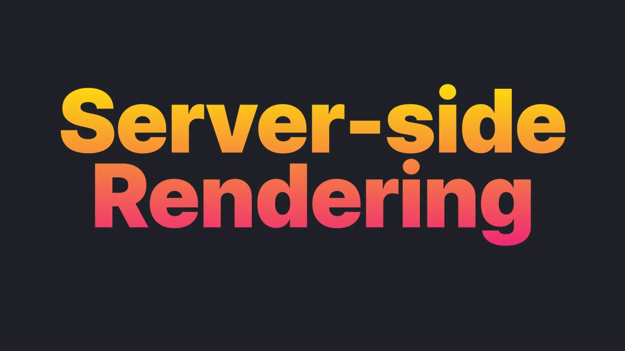 Comprendre le Server-Side Rendering (SSR) pour les Débutants Comprendre le Server-Side Rendering (SSR) pour les Débutants