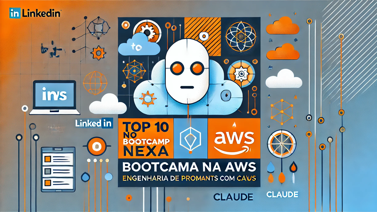 🚀 Conquistei o TOP 10 no Bootcamp Nexa - Engenharia de Prompts na AWS ... 🚀 Conquistei o TOP 10 no Bootcamp Nexa - Engenharia de Prompts na AWS ...