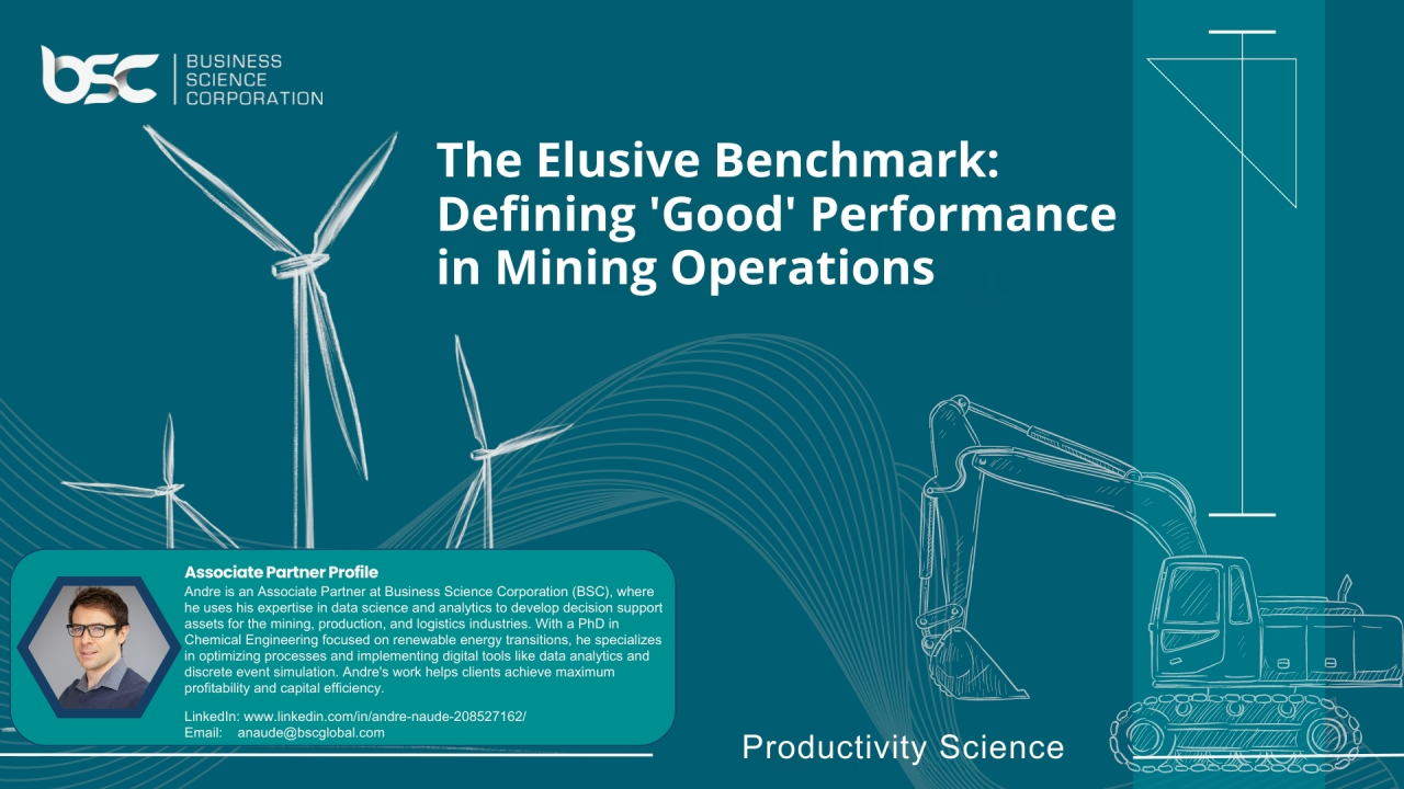 The Elusive Benchmark: Defining 'Good' Performance in Mining Operations The Elusive Benchmark: Defining 'Good' Performance in Mining Operations