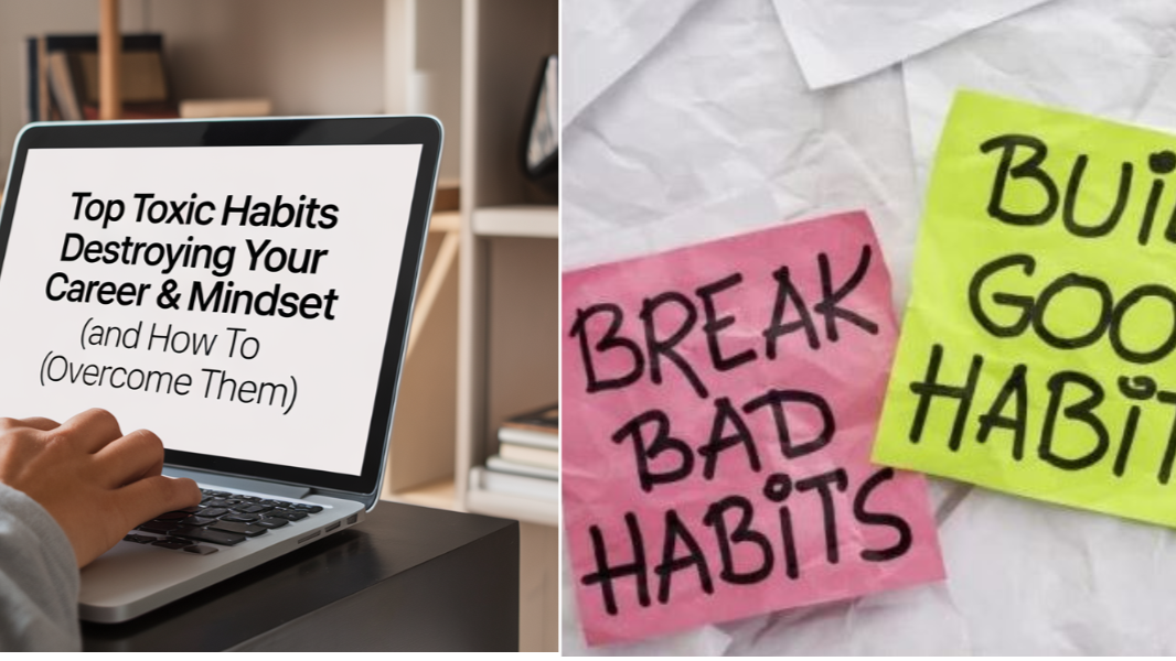 Top Toxic Habits Destroying Your Career & Mindset (And How to Overcome ... Top Toxic Habits Destroying Your Career & Mindset (And How to Overcome ...