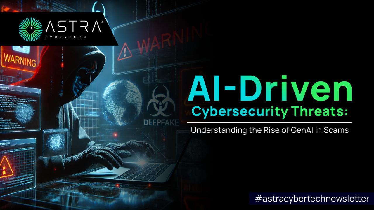 AI-Driven Cybersecurity Threats: Understanding the Rise of GenAI in Scams AI-Driven Cybersecurity Threats: Understanding the Rise of GenAI in Scams
