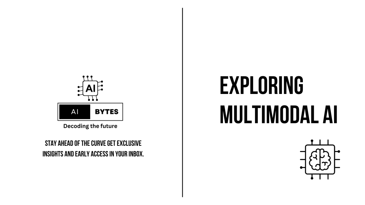 Exploring Multimodal AI Exploring Multimodal AI