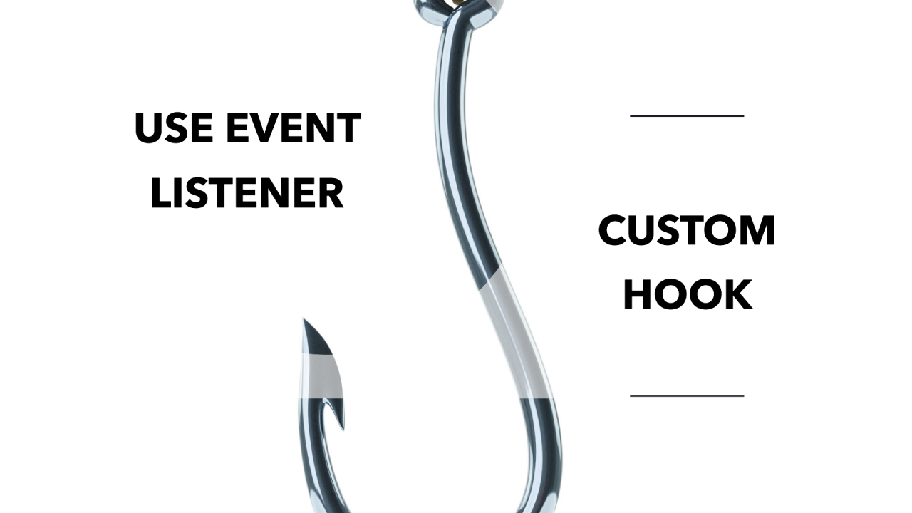 Custom React Hook: useEventListener Custom React Hook: useEventListener