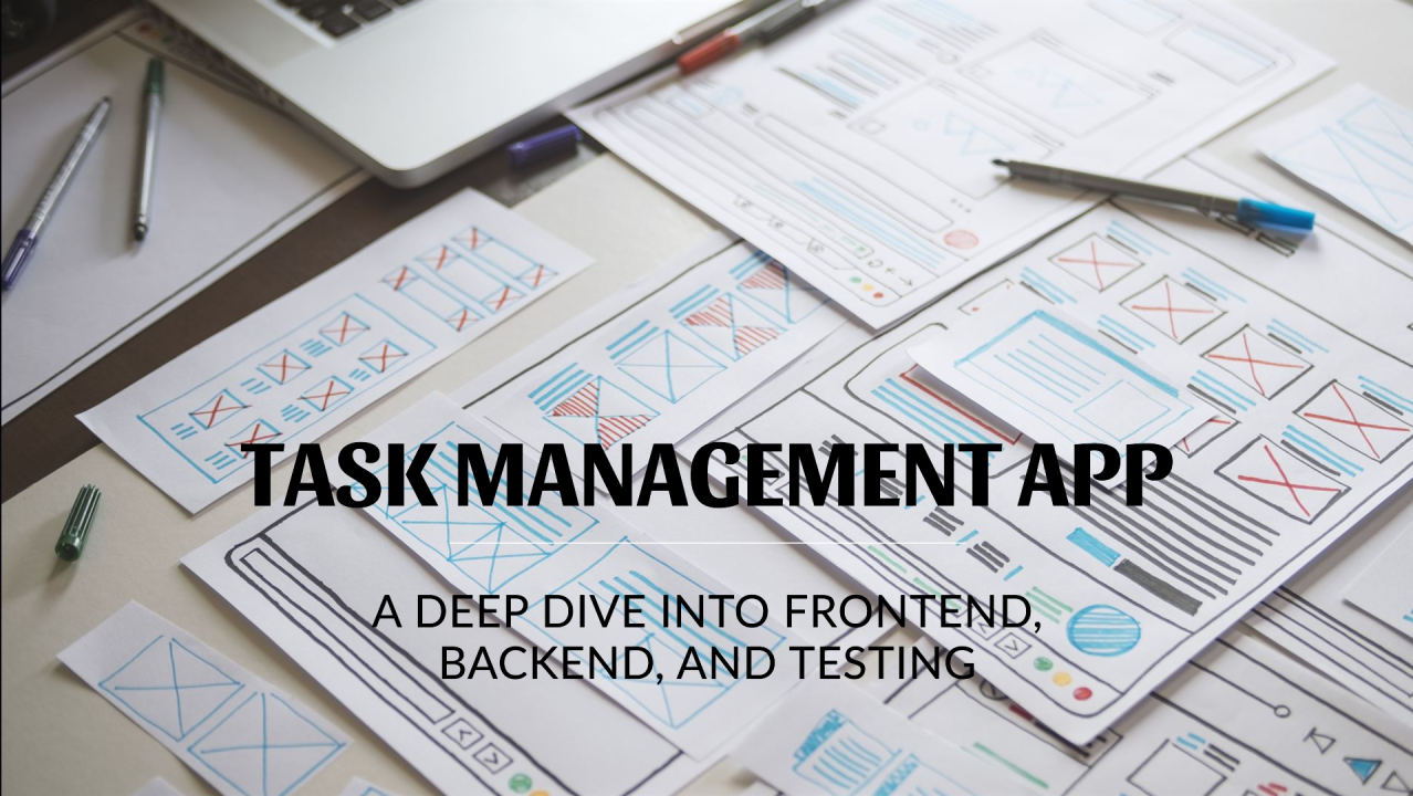 🚀Building a Task Management App: A Deep Dive into Frontend, Backend ... 🚀Building a Task Management App: A Deep Dive into Frontend, Backend ...