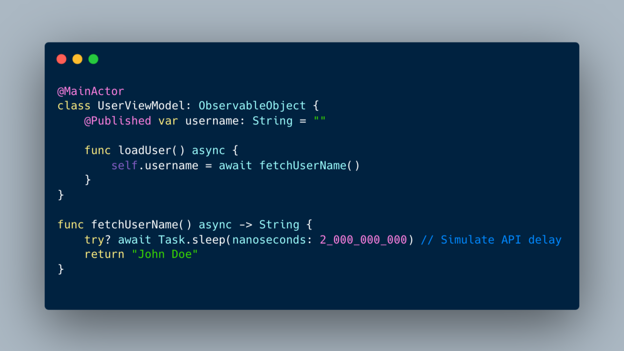 🚀 Swift Concurrency – Why It Matters in Real Apps! 🚀 Swift Concurrency – Why It Matters in Real Apps!