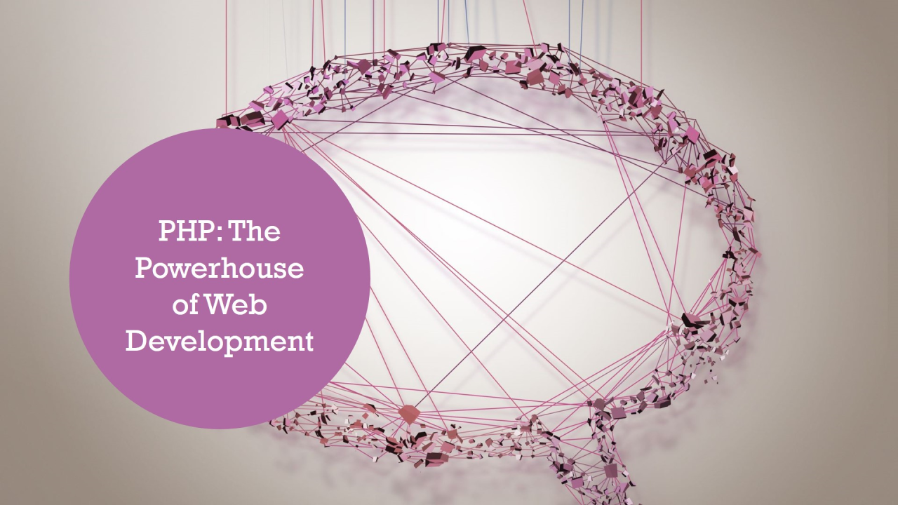 Why PHP Remains a Powerhouse in Web Development | Rutika Aldar Why PHP Remains a Powerhouse in Web Development | Rutika Aldar