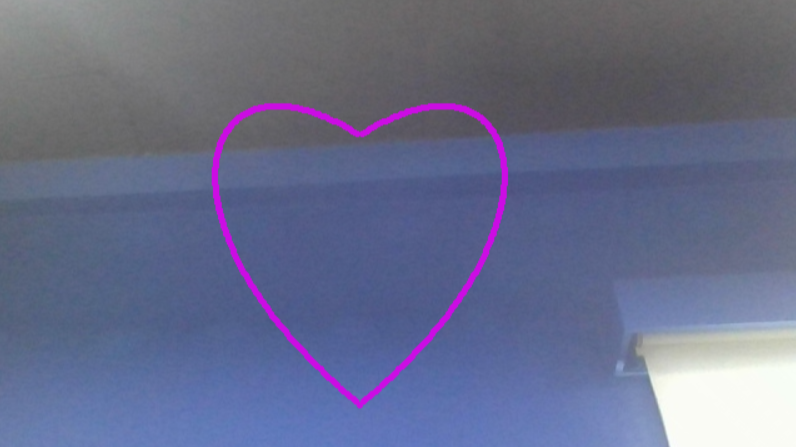 Draw Heart in OpenCV using Bezier Curves Draw Heart in OpenCV using Bezier Curves