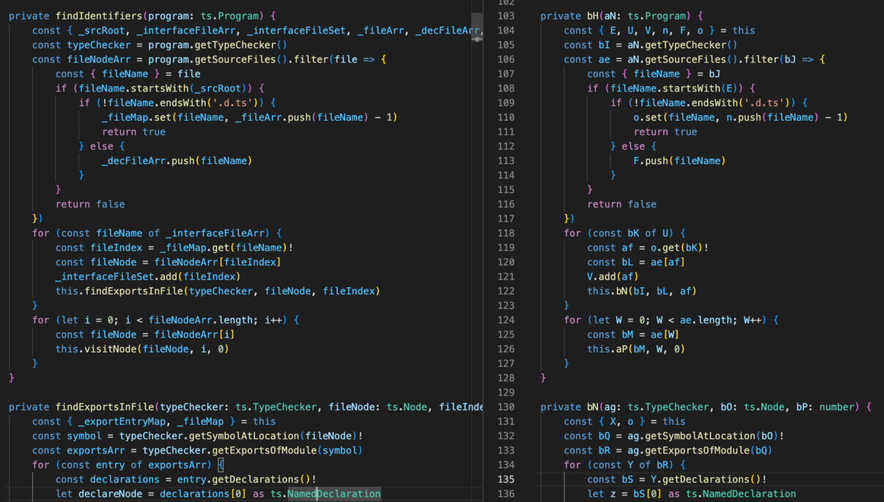 A new minifying tool for TypeScript A new minifying tool for TypeScript