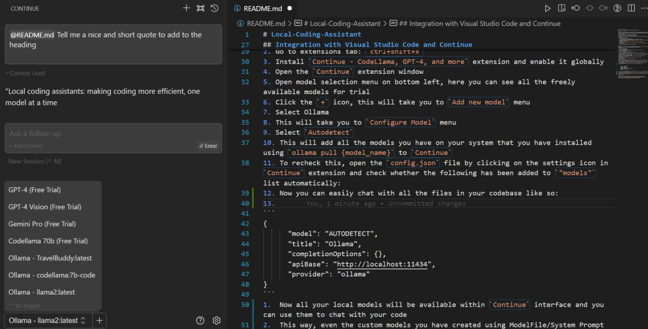 Local Coding Assistant Local Coding Assistant