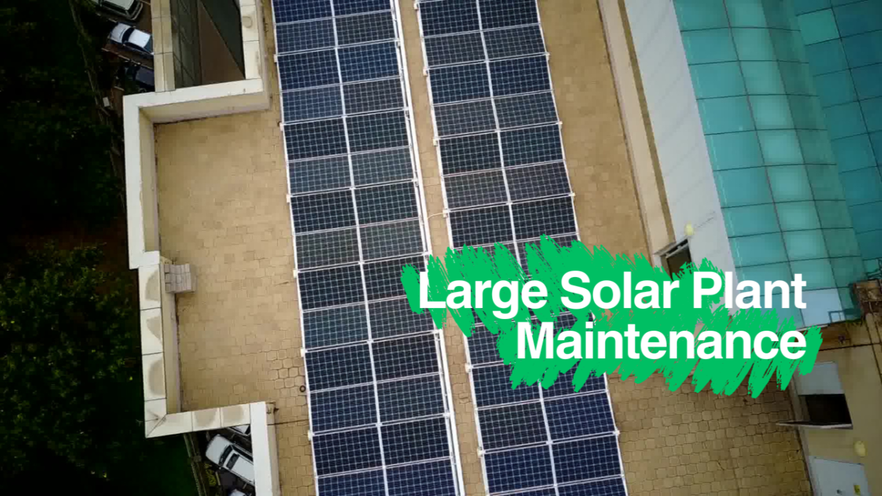 Challenges of Maintaining Large-Scale Solar Installations Challenges of Maintaining Large-Scale Solar Installations