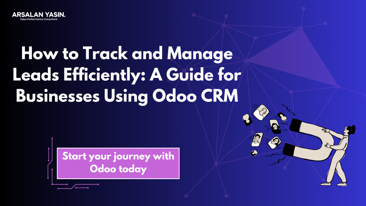 Efficient Lead Tracking & Management with Odoo CRM Efficient Lead Tracking & Management with Odoo CRM