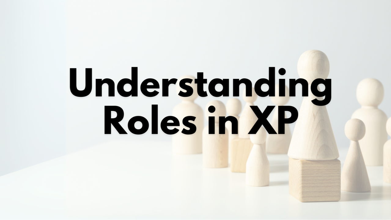 Understanding Roles in Extreme Programming Understanding Roles in Extreme Programming